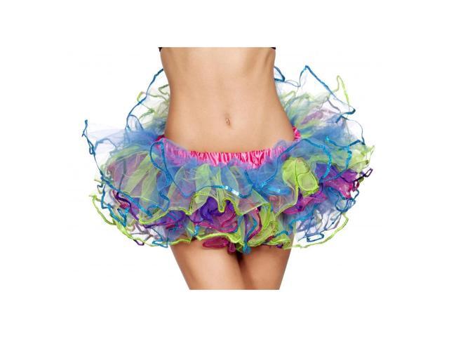 Click here for Roma Costume Rainbow with Sequin Trimmed Petticoat... prices