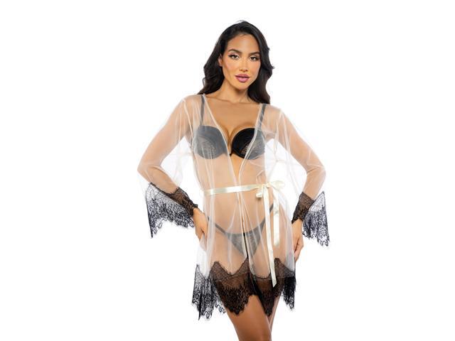 Click here for Roma Costume Daydream Mini Robe  nude  One Size prices