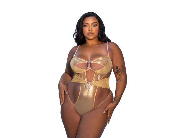 Click here for Roma Costume Gilded Beauty Teddy  gold  2X prices