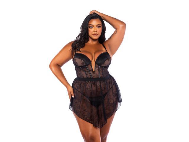 Click here for Roma Costume Belle Noir 3-Piece Garter Skirt Set... prices