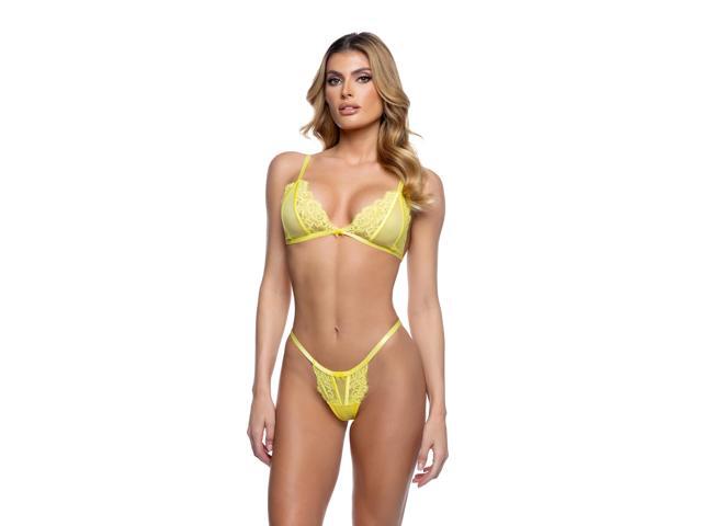 Click here for Roma Costume Kiss & Bloom 2pc Set  Yellow  XL prices