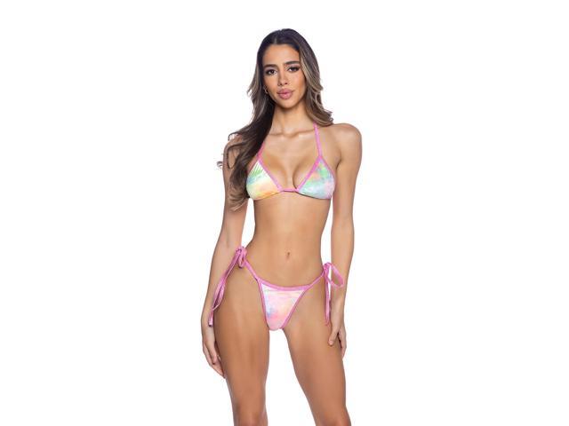 Click here for Roma Costume 2PC Crushed Velvet Bikini Tie Set  Pu... prices