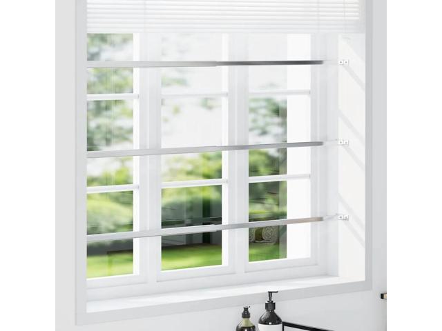 Click here for vidaXL Adjustable Security Window Bars 3 pcs 28-47... prices