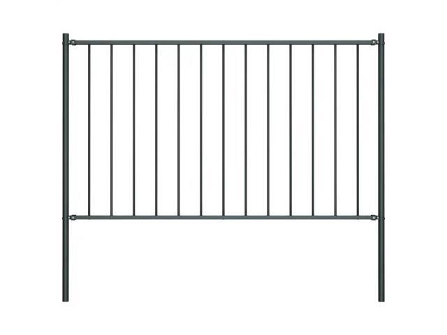 Click here for vidaXL Fence Panel Woerden with Posts Steel 5.6x4.... prices