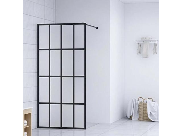 Click here for vidaXL Walk-in Shower Screen Frosted Tempered Glas... prices
