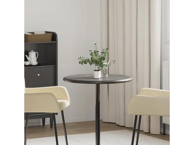 Click here for vidaXL Table Top Black Ã23.6x1 Marble prices