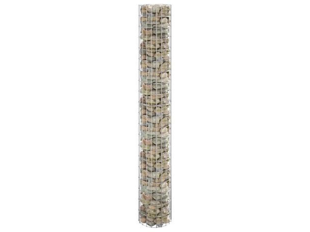 Click here for vidaXL Circular Gabion Pole Galvanized Steel Ã11.8... prices