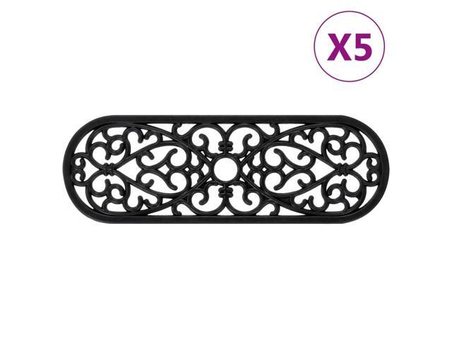 Click here for vidaXL Stair Tread Black Rubber Standard Rubber St... prices