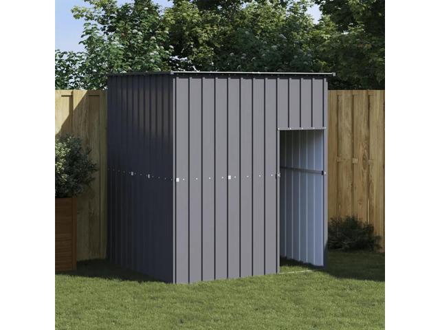 Click here for vidaXL Dog House Anthracite Galvanized Steel Large... prices