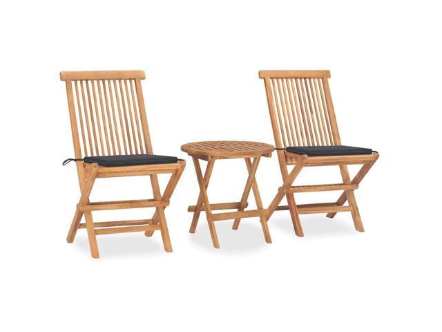 Click here for vidaXL Outdoor Dining Set Teak wood color Solid Te... prices