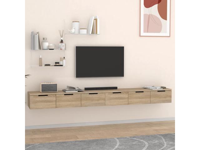 Click here for vidaXL Wall Cabinet Set of 2 Sonoma oak Engineered... prices