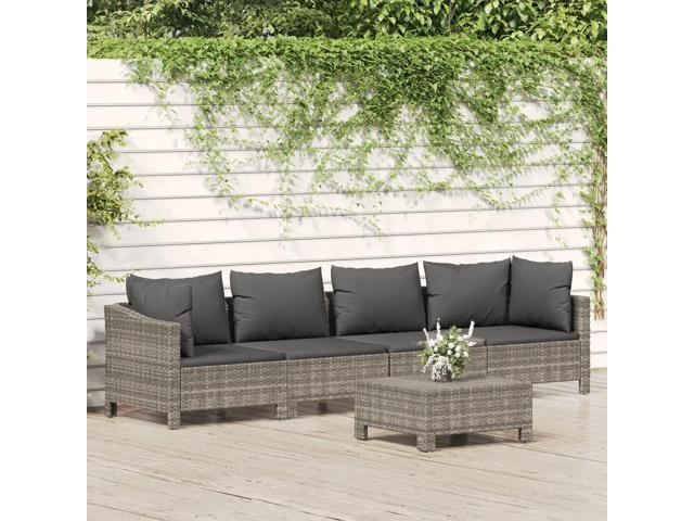 Click here for vidaXL Garden Lounge Set Grey prices
