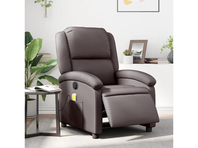 Click here for vidaXL Electric Massage Recliner Chair Dark Brown prices
