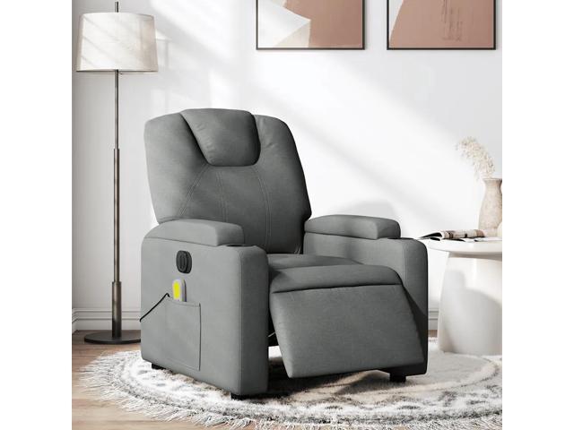 Click here for vidaXL Electric Massage Recliner Chair Dark Gray prices