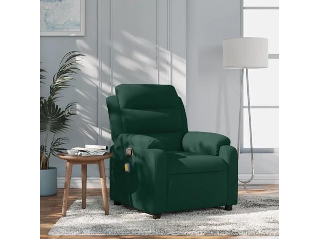 Click here for vidaXL Massage Recliner Chair Dark Green prices