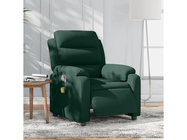Click here for vidaXL Electric Massage Recliner Chair Dark Green prices