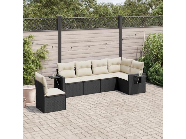 Click here for vidaXL Garden Sofa Set Black for sofa  cream white... prices