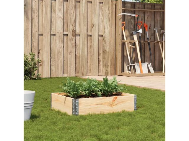 Click here for vidaXL Garden Planter Natural wood Solid pine wood... prices