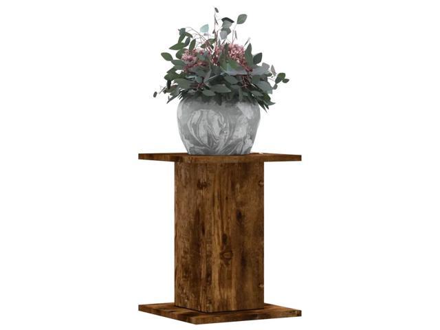 Click here for vidaXL Plant Stands 2 pcs Smoked Oak 11.8x11.8x15.... prices