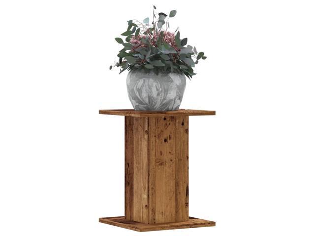 Click here for vidaXL Plant Stands 2 pcs Old Wood 11.8x11.8x15.7... prices