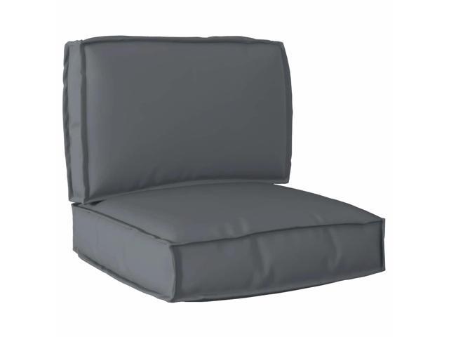 Click here for vidaXL Pallet Cushion Set 2 pcs Anthracite Oxford... prices