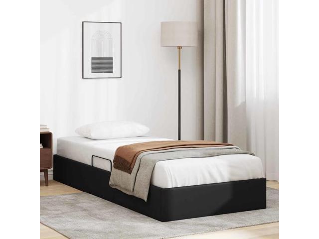 Click here for vidaXL Storage Bed with Mattress Black 39.37 x 79.... prices