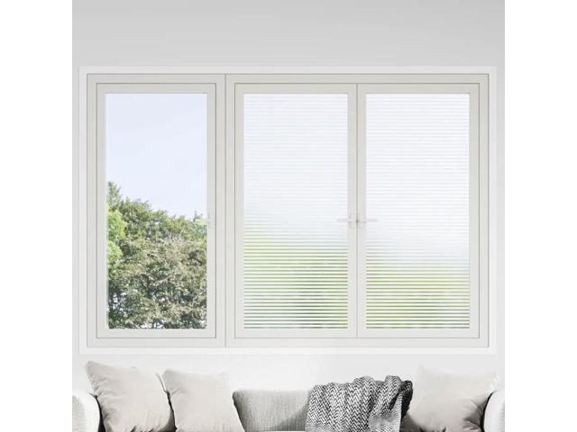 Click here for vidaXL Self-adhesive Window Film Frosted stripes 3... prices
