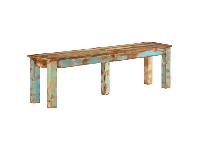 Click here for vidaXL Bench Varies due to reclaimed wood Solid re... prices