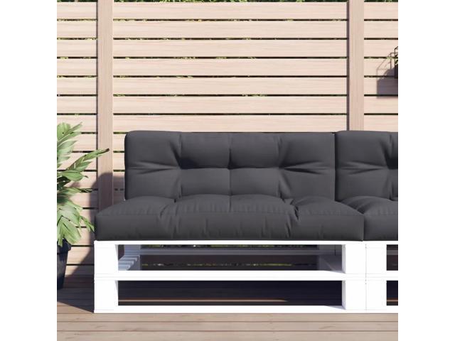 Click here for vidaXL Pallet Cushion Anthracite Polyester 47.2x15... prices