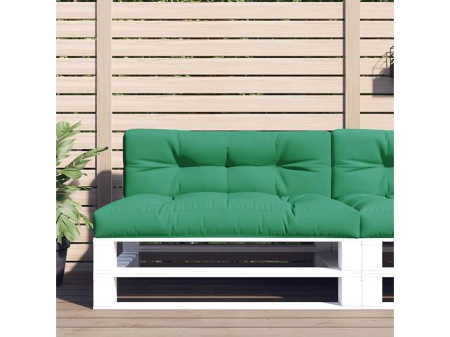 Click here for vidaXL Pallet Cushion Green 47.2x15.7x4.7 Fabric prices