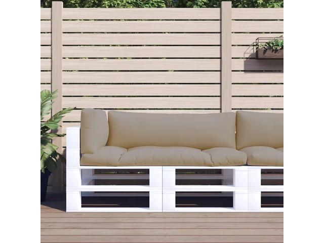 Click here for vidaXL Pallet Cushions 3 pcs Taupe Fabric prices