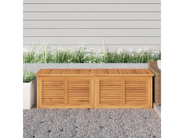 Click here for vidaXL Garden Storage Box Warm Teak Solid teak woo... prices