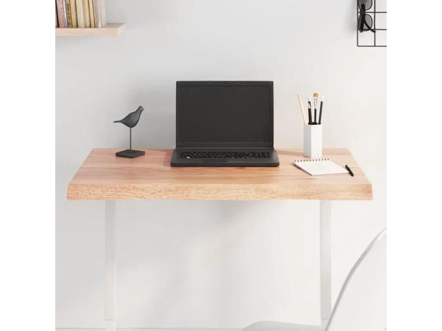 Click here for vidaXL Table Top Light Brown Solid Oak 31.5 x 19.7... prices