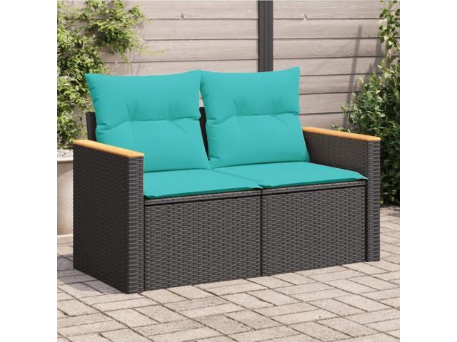 Click here for Garden Sofa Black - Black prices
