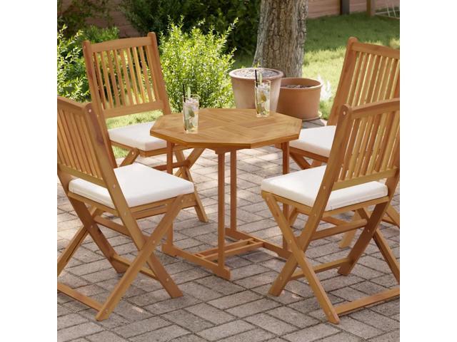 Click here for vidaXL Table Top Natural teak wood color Solid tea... prices