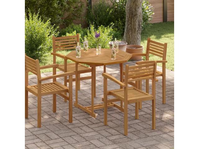 Click here for vidaXL Table Top Solid teak wood with water-based... prices