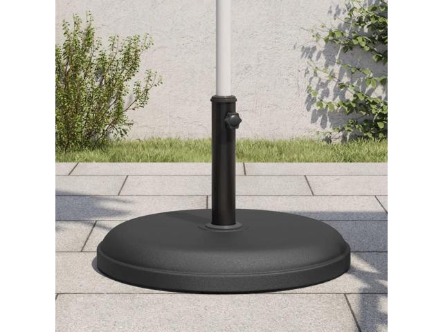 Click here for vidaXL Parasol Base Black Plastic and concrete bas... prices