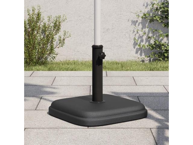 Click here for vidaXL Umbrella Base Black Plastic and concrete ba... prices