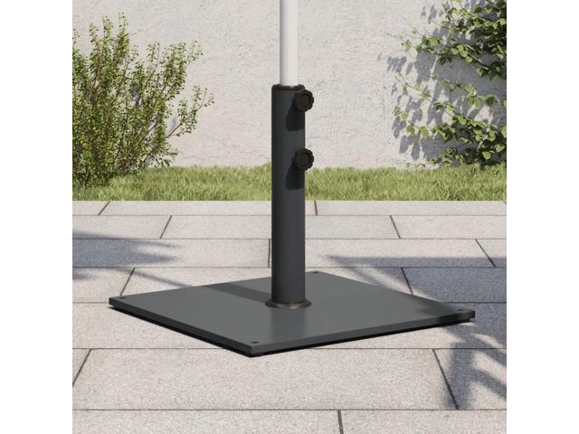 Click here for vidaXL Umbrella Base Dark Grey Steel  Iron Medium... prices
