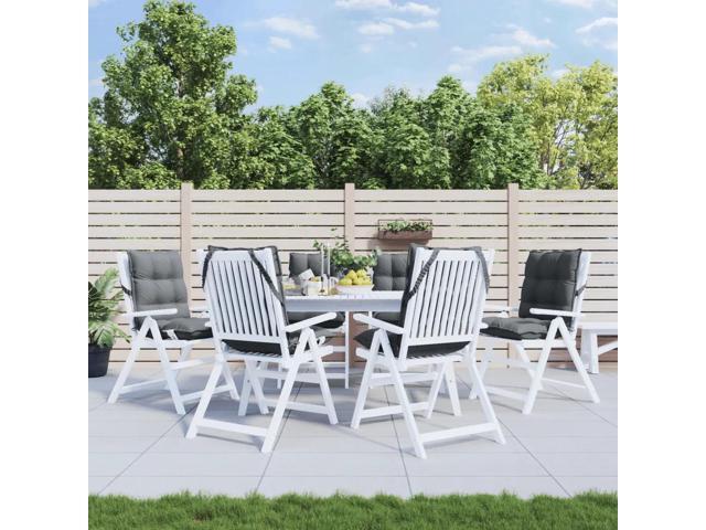 Click here for vidaXL Lowback Chair Cushion Set of 6 Anthracite prices