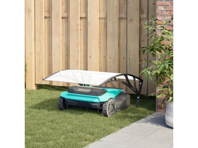 Click here for vidaXL Robot Mower Garage Black Polycarbonate Smal... prices