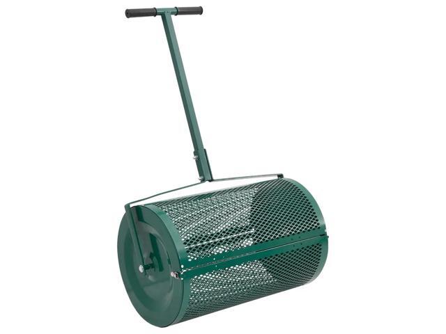 Click here for vidaXL Compost Spreader Green Steel Standard Heigh... prices