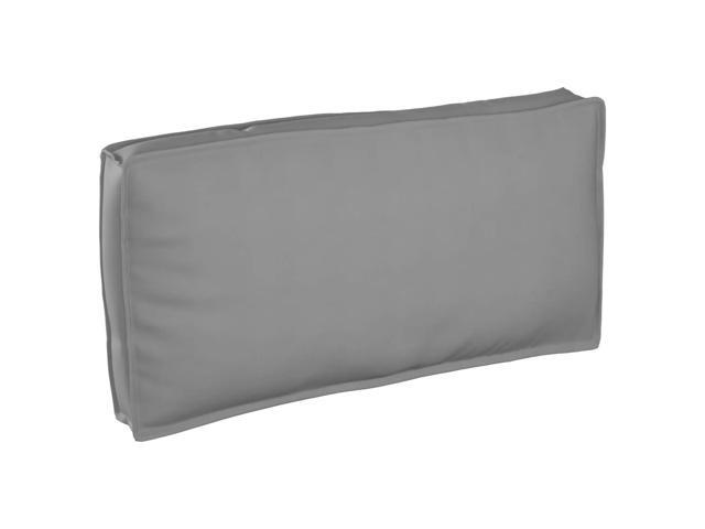 Click here for vidaXL Cushion Grey 47.24 x 23.62 x 4.72 in Oxford... prices