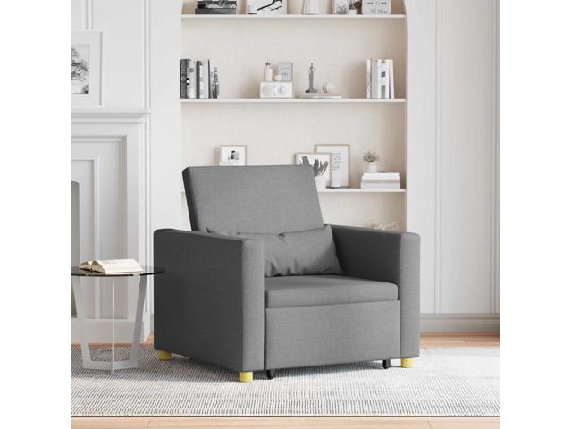 Click here for vidaXL Pull out Sofa Bed Single Dark grey 35.43 x... prices