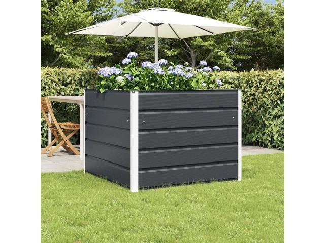 Click here for vidaXL Planter Anthracite 100 x 100 x 75 cm Steel prices