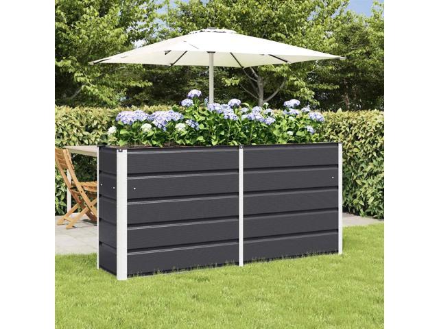 Click here for vidaXL Planter Anthracite 160 x 40 x 75 cm Steel prices