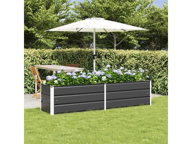 Click here for vidaXL Planter Anthracite 76.77 x 19.69 x 17.72 in... prices