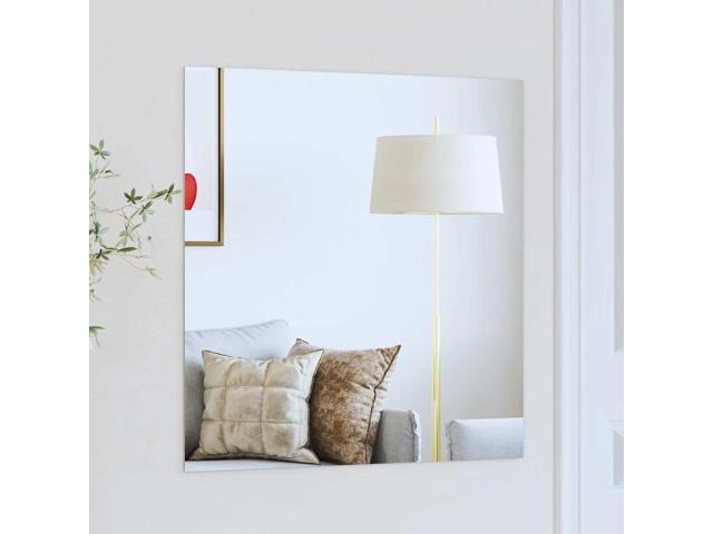 Click here for vidaXL Wall Mirror Square 23.62 x 23.62 in Tempere... prices