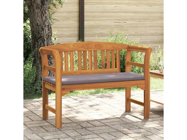 Click here for vidaXL Rose Bench Natural 44.88 x 18.11 x 32.48 in... prices