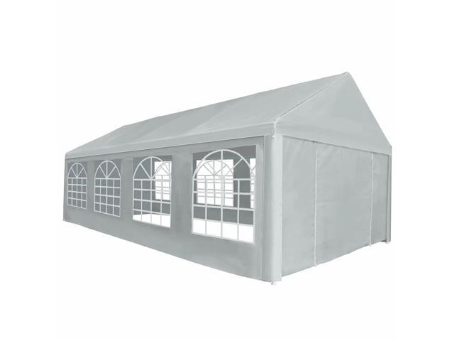 Click here for vidaXL Tent Fabric without Frame Grey 26.25 x 13.1... prices